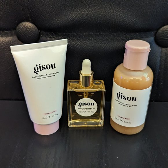 Gisou | Hair | Gisou Honey Infused Hair Oil Shampoo Conditioner Set New ...